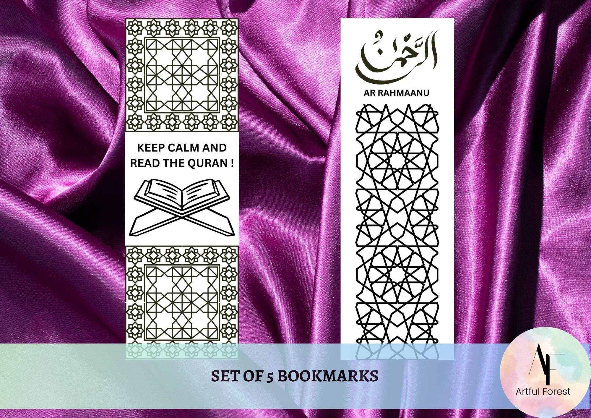 Free Islamic Printable Bookmarks