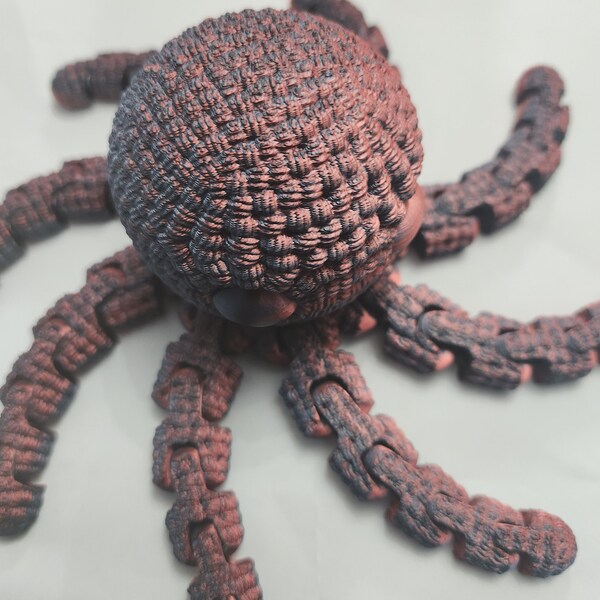 3d Printed Crochet Octopus - Etsy