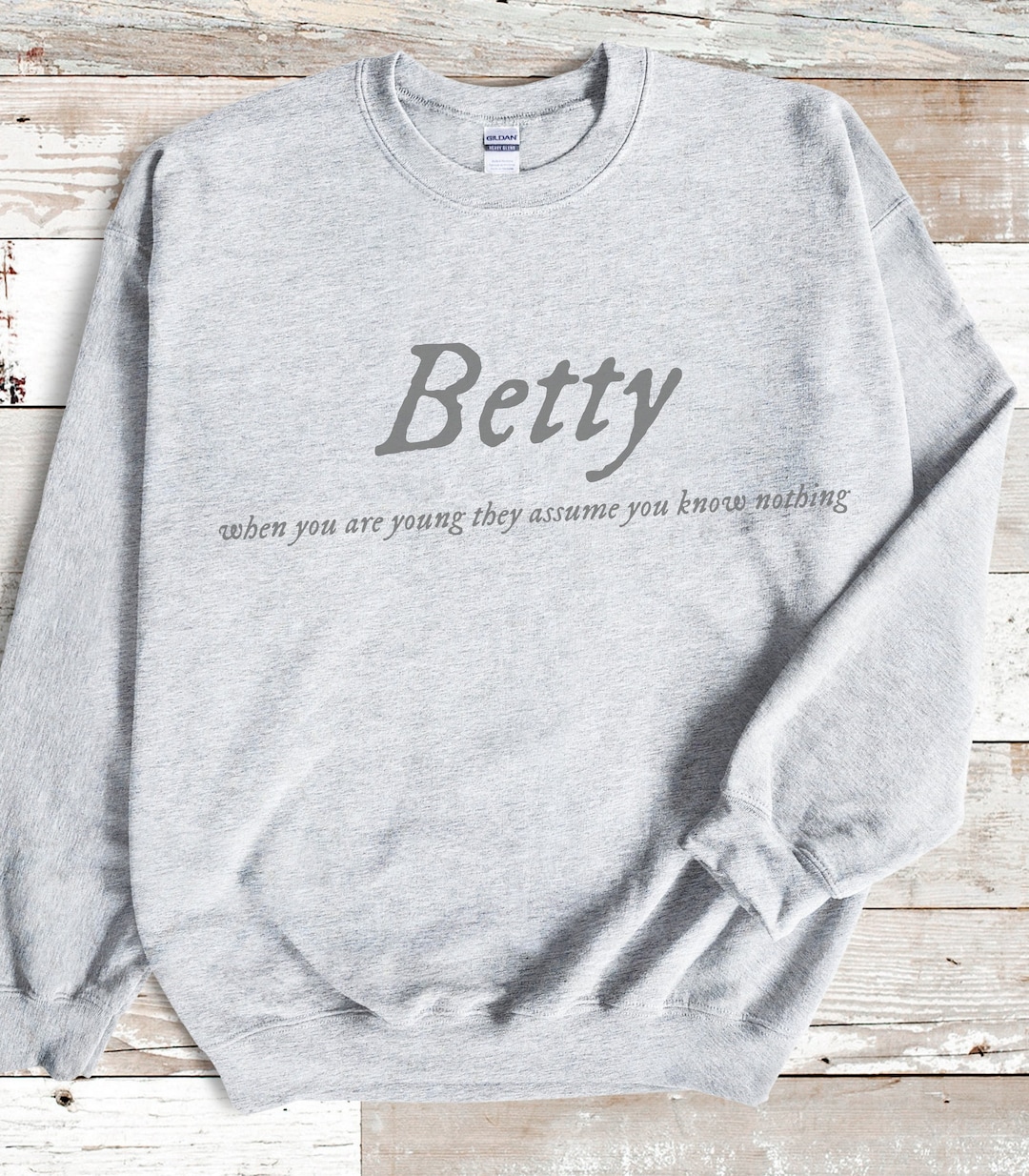 Folklore Betty Folklore Era March Eras Tour Taylor Sweatshirt Folklore ...
