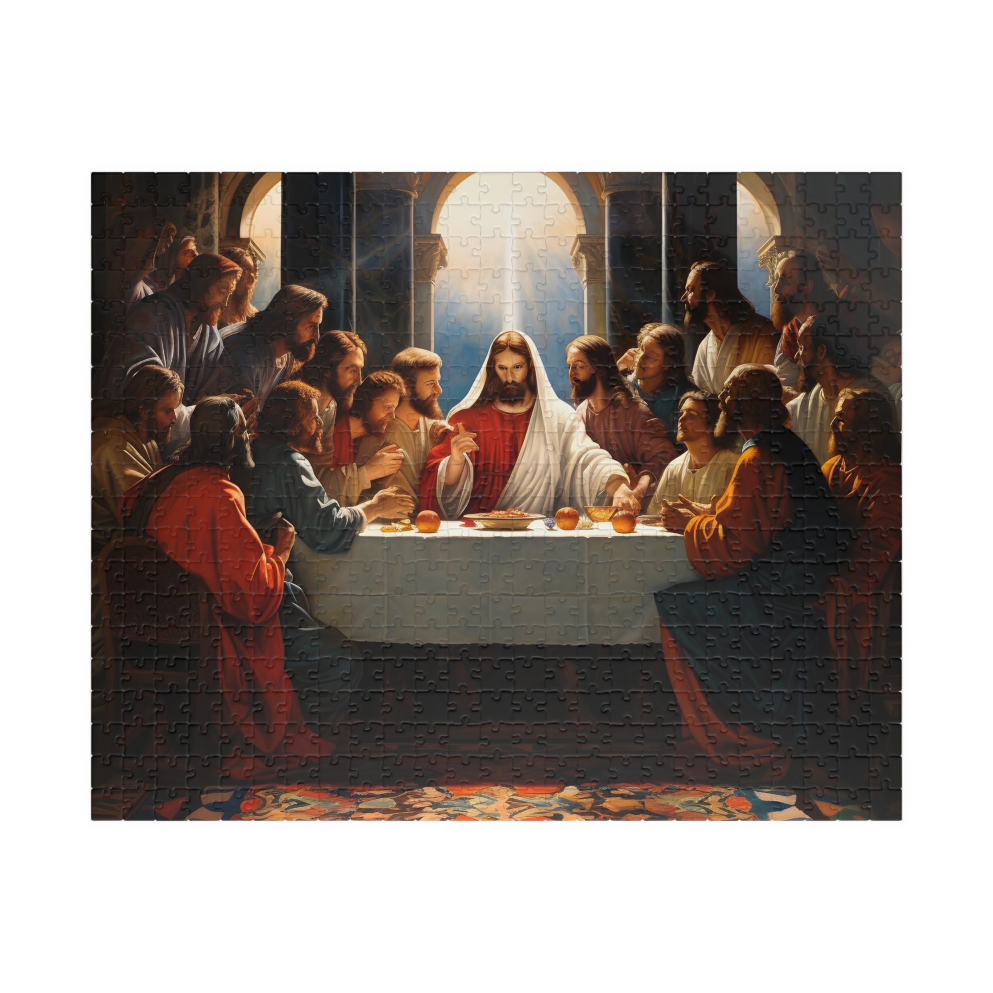 Bible Story Puzzle Christian Jigsaw Family Puzzle Gift for Believers ...