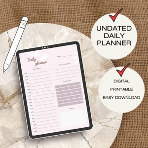 24 Hour Daily Planner Printable, Hourly Planner, Military Time Plan ...