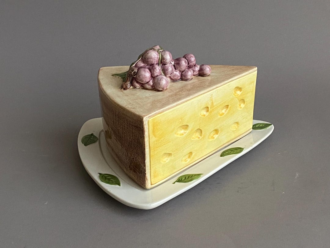 Cheese Dome | Elegant Cheese Cover, Hand-painted Dutch Design, Perfect ...