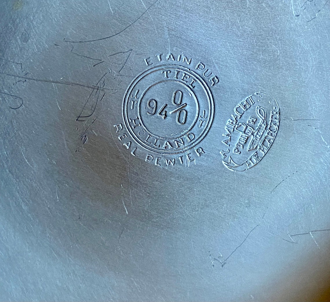 Three Dutch Delft Blue Pot With Lid, Hand-painted Ceramic Canister ...