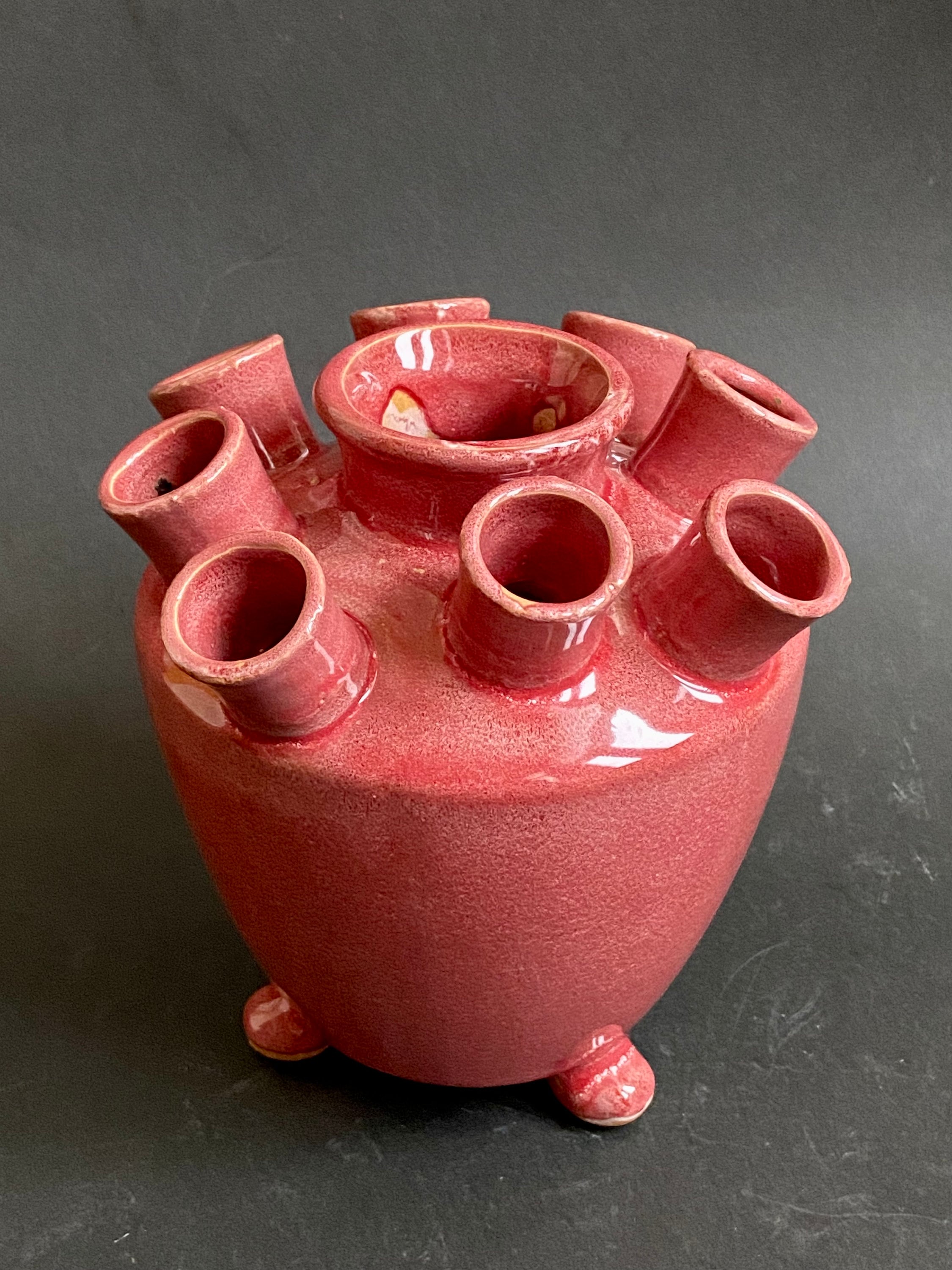 Modern Dutch Vintage Pink Flower Vase - Unique Dutch Art Design - Etsy