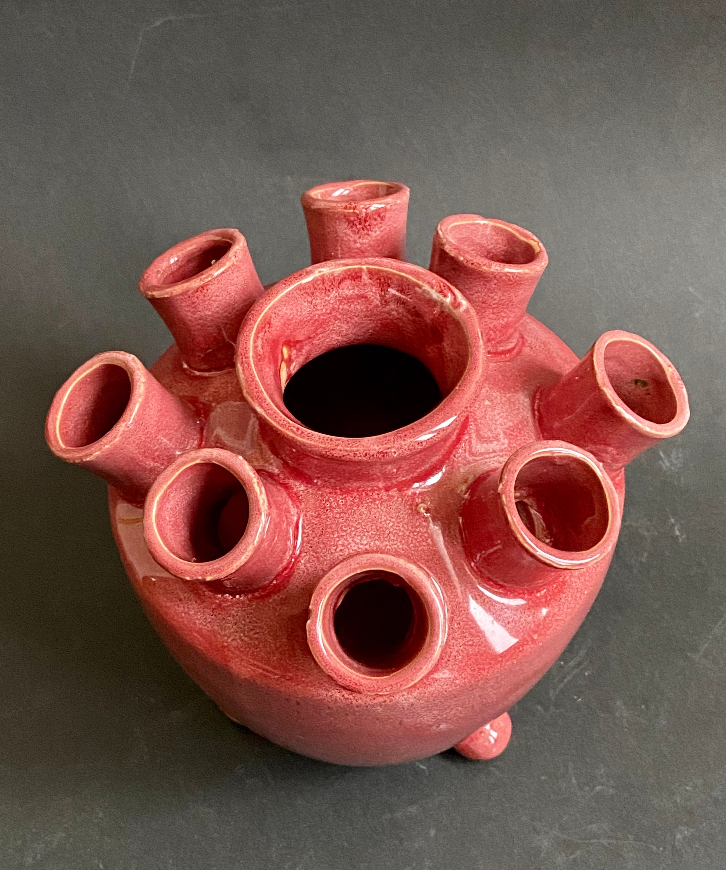 Modern Dutch Vintage Pink Flower Vase - Unique Dutch Art Design - Etsy