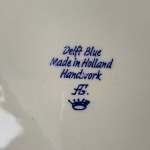 Stunning Delft Blue Tray – Silver-plated Art Deco Handle - Etsy