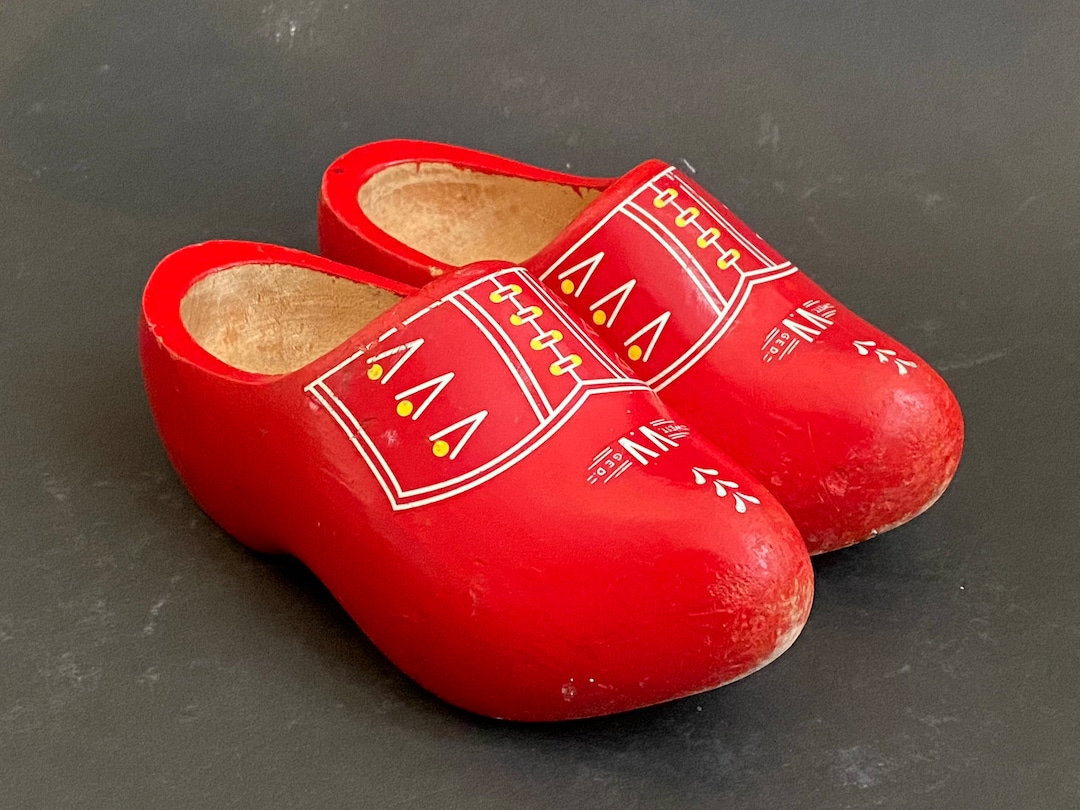 Dutch Wooden Holland Shoes Traditional Footwear Clogs - Etsy