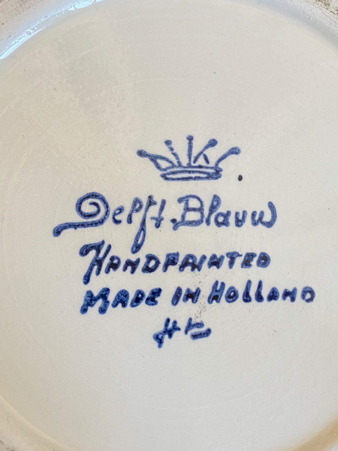 Three Dutch Delft Blue Pot With Lid, Hand-painted Ceramic Canister ...