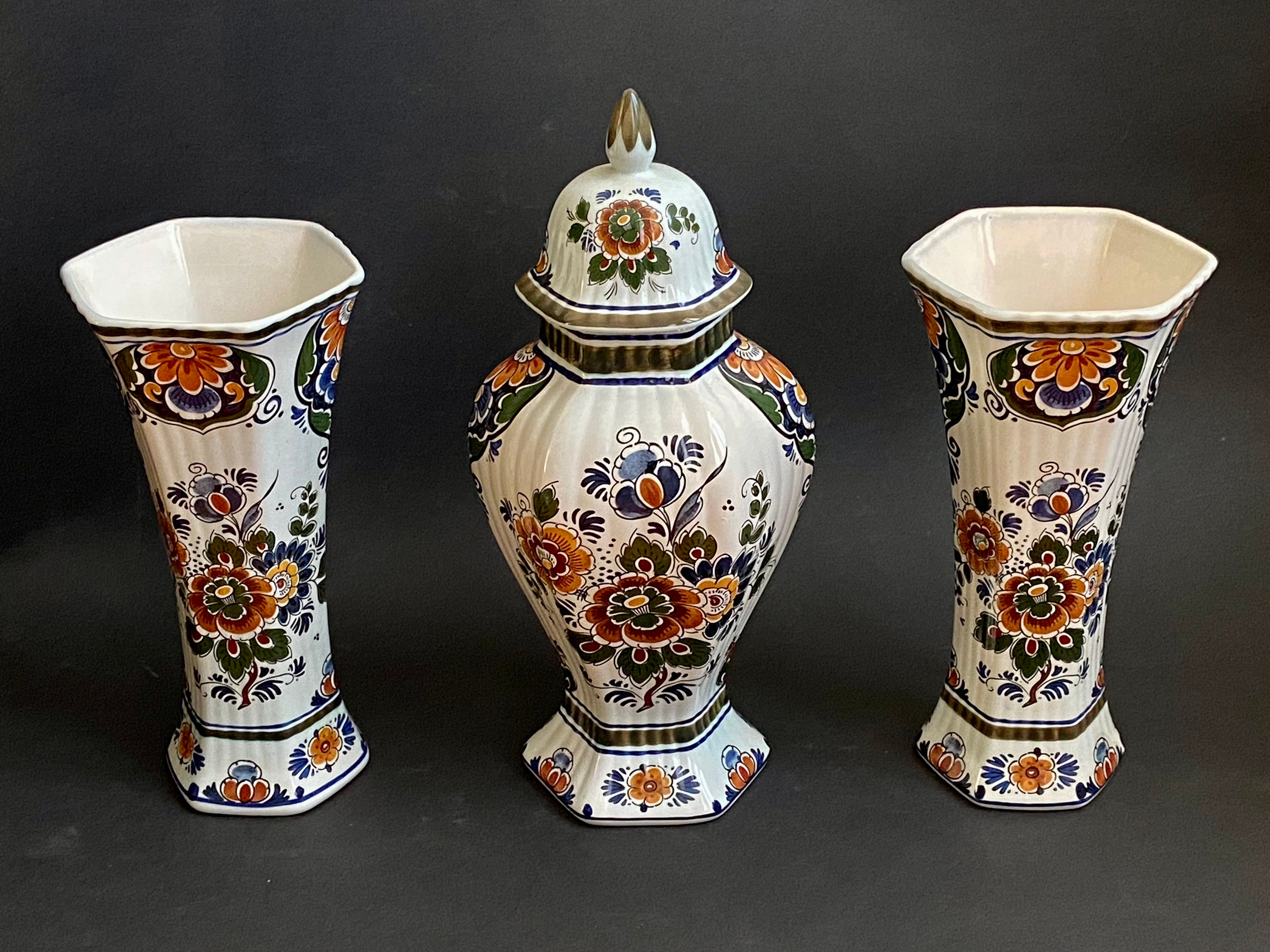 Delftware Ceramic Polychrome Delft Decorative Earthenware - Etsy