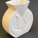 Flower Vase, White Dutch Art Vase, Modern Dutch Design - Etsy