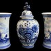 Dutch Delft Blue Coffee Bean Grinder, Manual Mill, Vintage Kitchen Tool ...