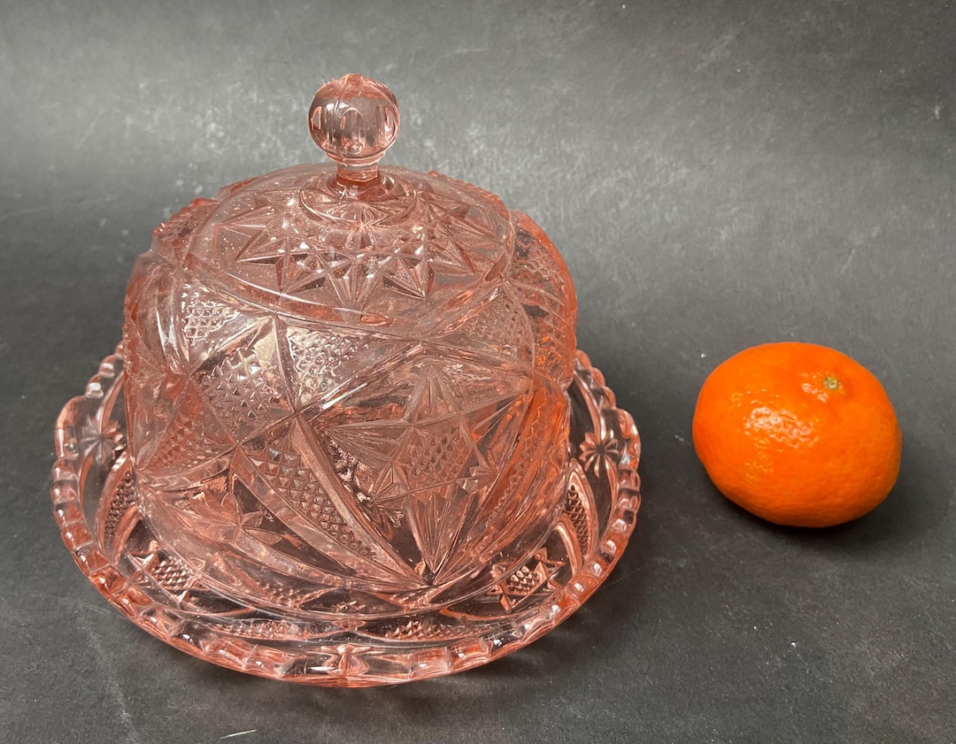 Pressed Glass Cheese Dome | Traditional Dutch Cheese Storage 18 1/2 - Etsy