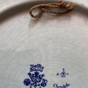 Delftware Plate: Volendam Made in Holland, Netherlands - Etsy