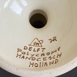 Delft Blue Candleholder, Dutch Ceramic, Candleholder Handpainted, Artys ...