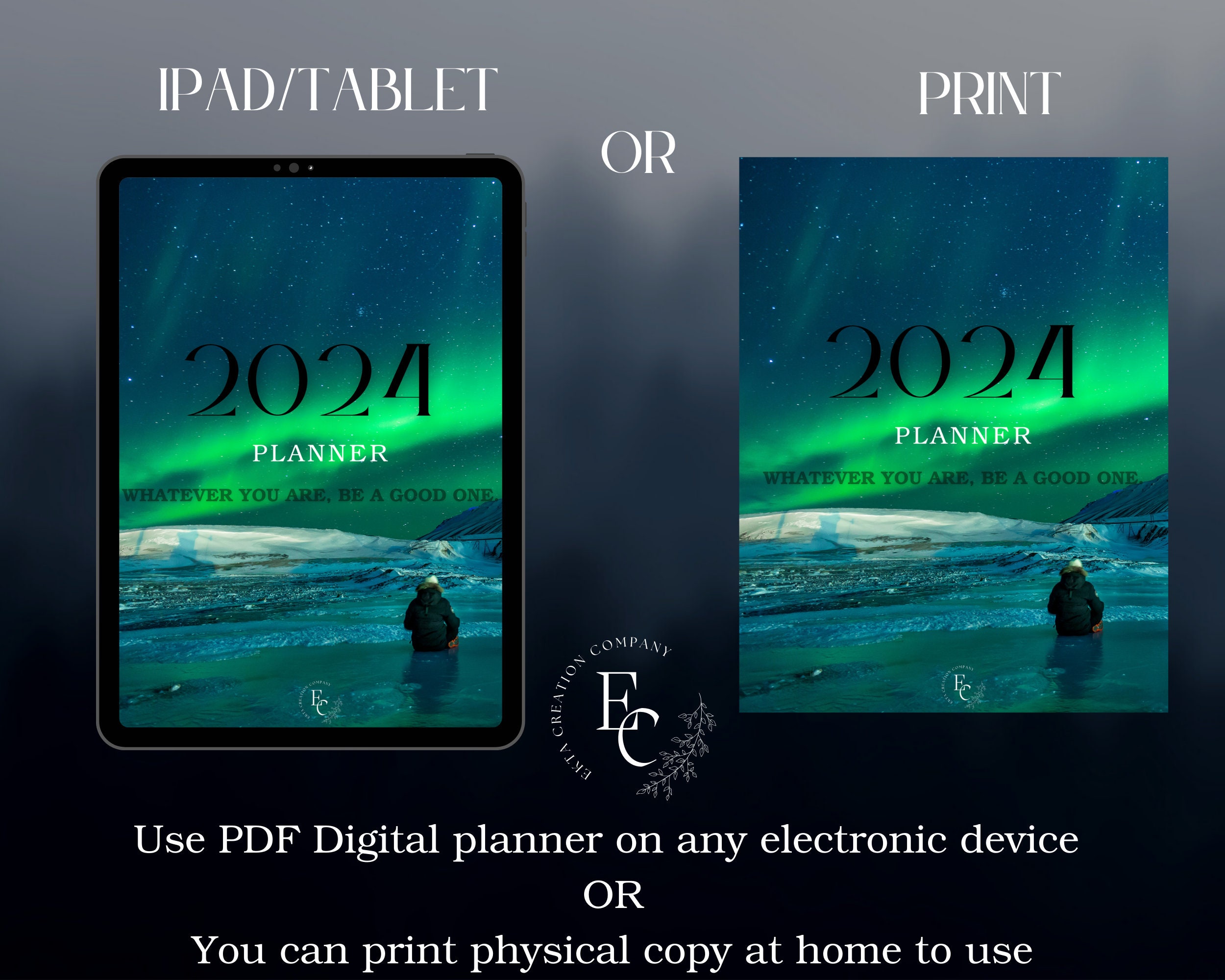 2024 Digital Planner Digital Download All in One Planner - Etsy