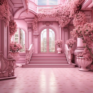 Barbie Digital Backdrops Bundle Photography Digital Backdrops Photoshop ...