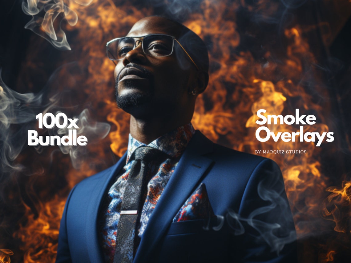 PNG Smoke Overlay Bundle High Quality Photoshop Overlays - Etsy