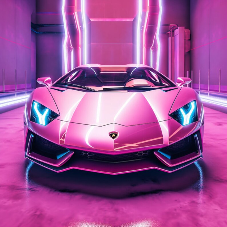 Pink Barbie Cars Barbie Cars Backdrops Barbie Cars Bundle Pink Cars ...