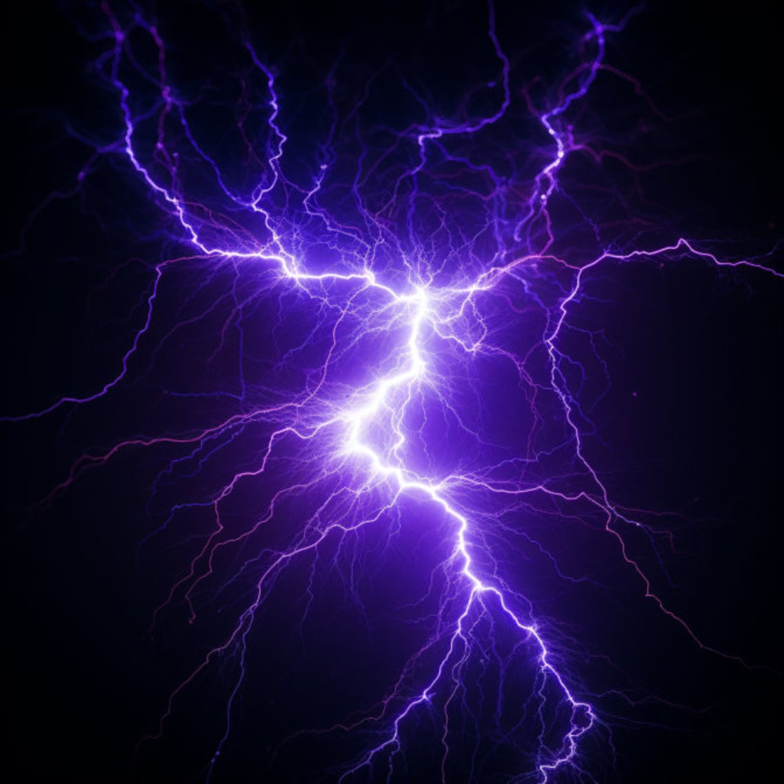 20 Multicolored Lightning Digital Backdrops Lightning Photoshop ...