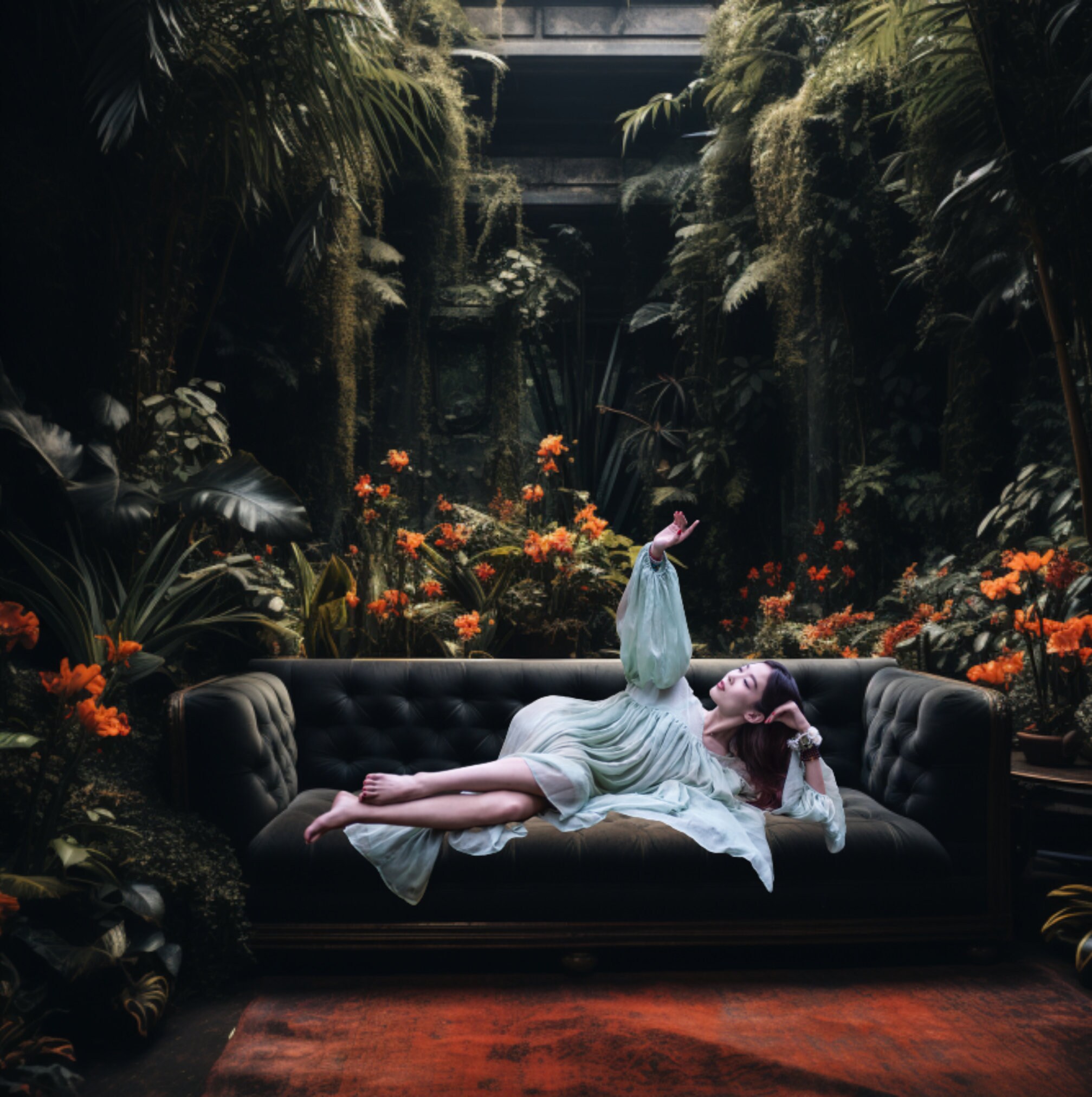 Old Greenhouse Digital Backdrops Greenhouse Backdrop Plants Overlay ...