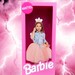 Barbie Box Backdrop Barbie Box Overlay Barbie Box Background Digital ...