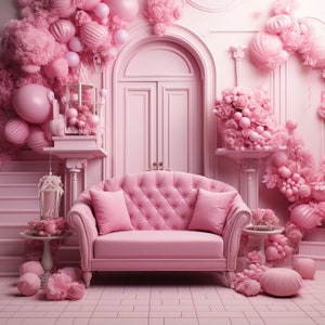 Barbie Digital Backdrops Bundle Photography Digital Backdrops Photoshop ...