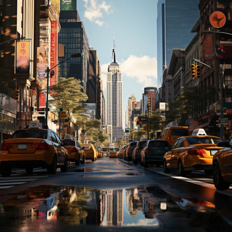 15 X Bundle New York City Digital Backdrops New York Overlays New York ...