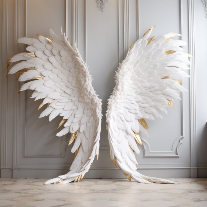 Angel Wings Backdrops Digital Studio Backdrops Maternity - Etsy