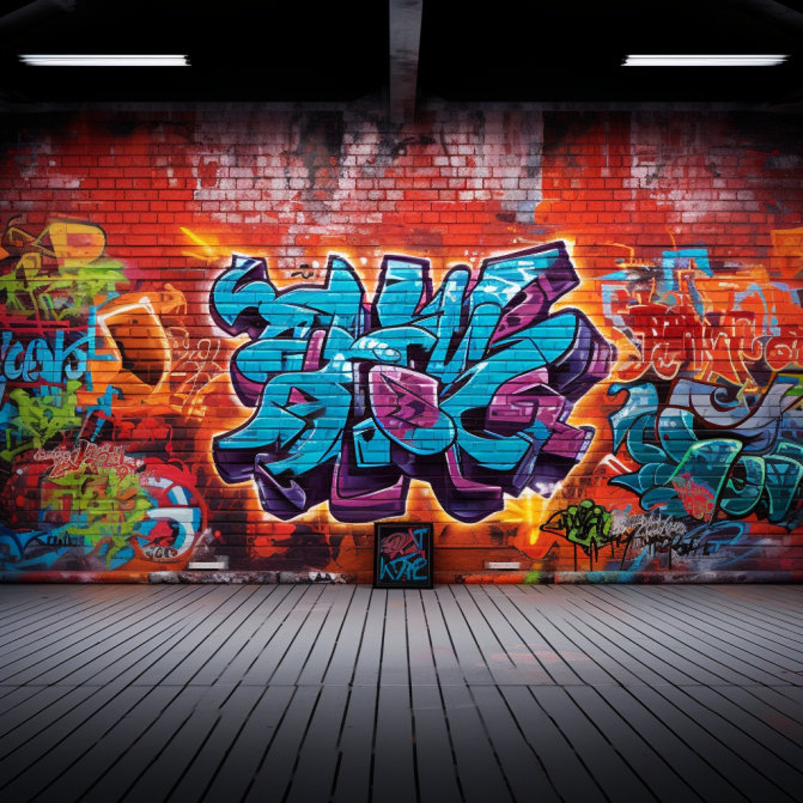 Grafitti Digital Backdrops Bundle Grafitty Photoshop Overlay Grafitti ...