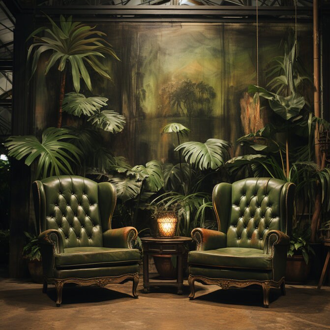 Old Greenhouse Digital Backdrops Greenhouse Backdrop Plants Overlay ...