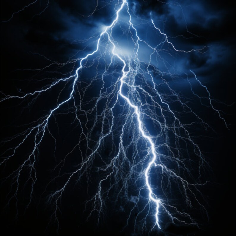 20 Multicolored Lightning Digital Backdrops Lightning Photoshop ...