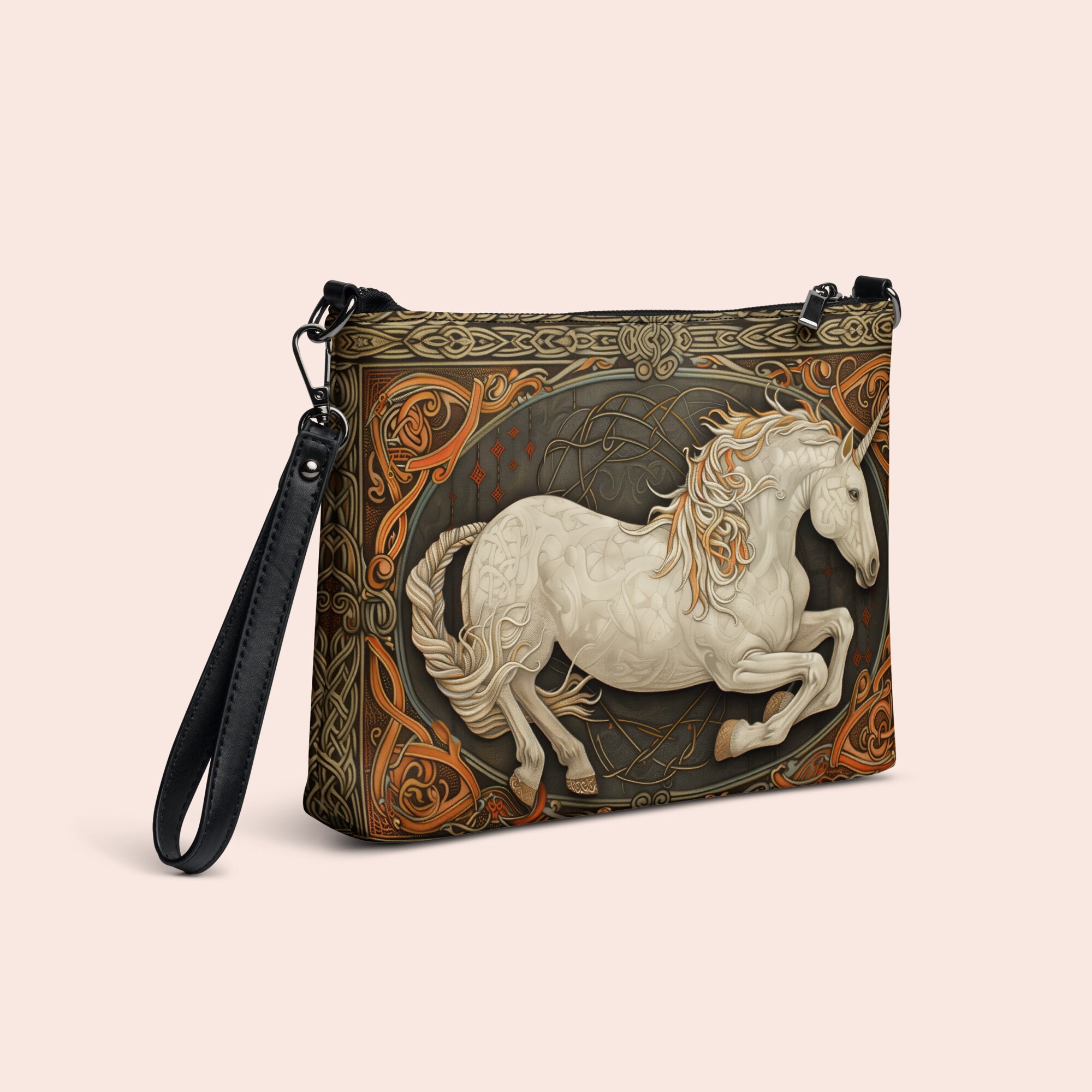 Celtic Unicorn Cottagecore Crossbody Bag - Etsy