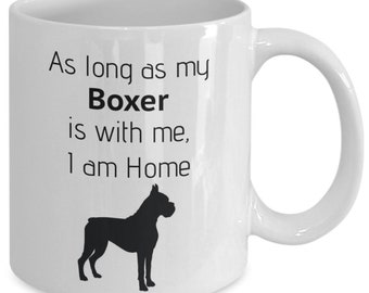 Boxer Dog Facts Boxer Mug Boxer Gift Boxer Coffee Mug - Etsy