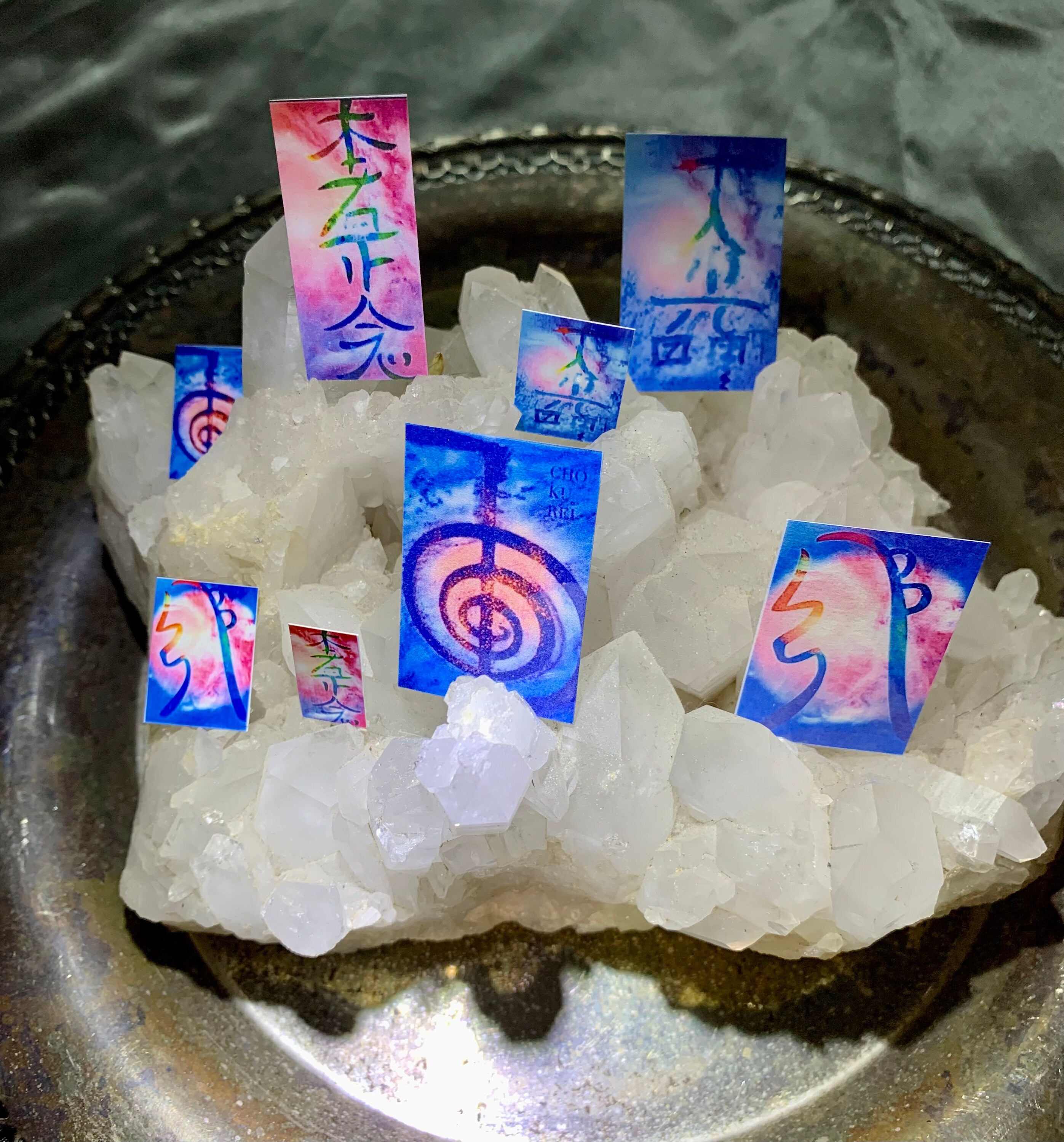 Reiki Master Attunement Cards Reiki Symbol Cards - Etsy