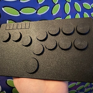 Hitbox-style Flatbox Leverless/stickless Controller With Hot-swappable ...