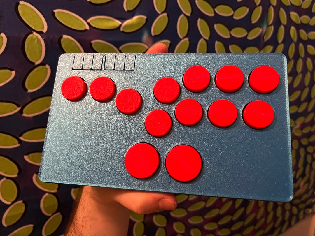 2 Thumb Hitbox-style Flatbox Tournament Legal Leverless/stickless ...