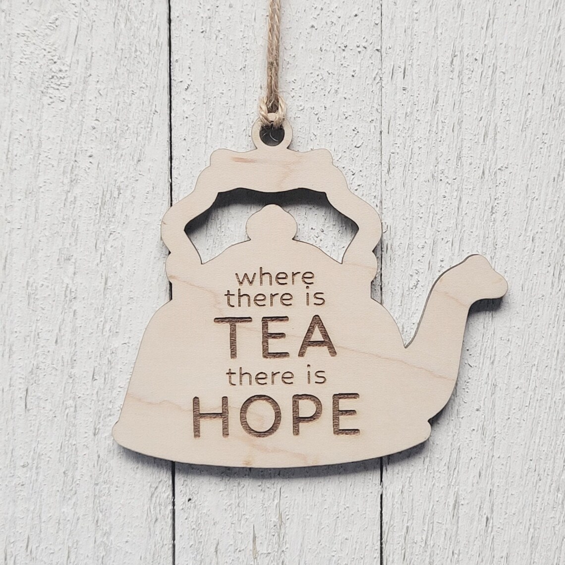 British Union Jack Victorian Copper Kettle Teapot Wood Ornament, Every ...