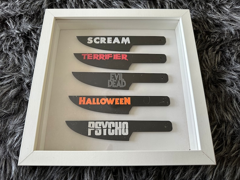 3d Horror Movie Knives Halloween Friday the 13th Evil Dead Scream Child ...