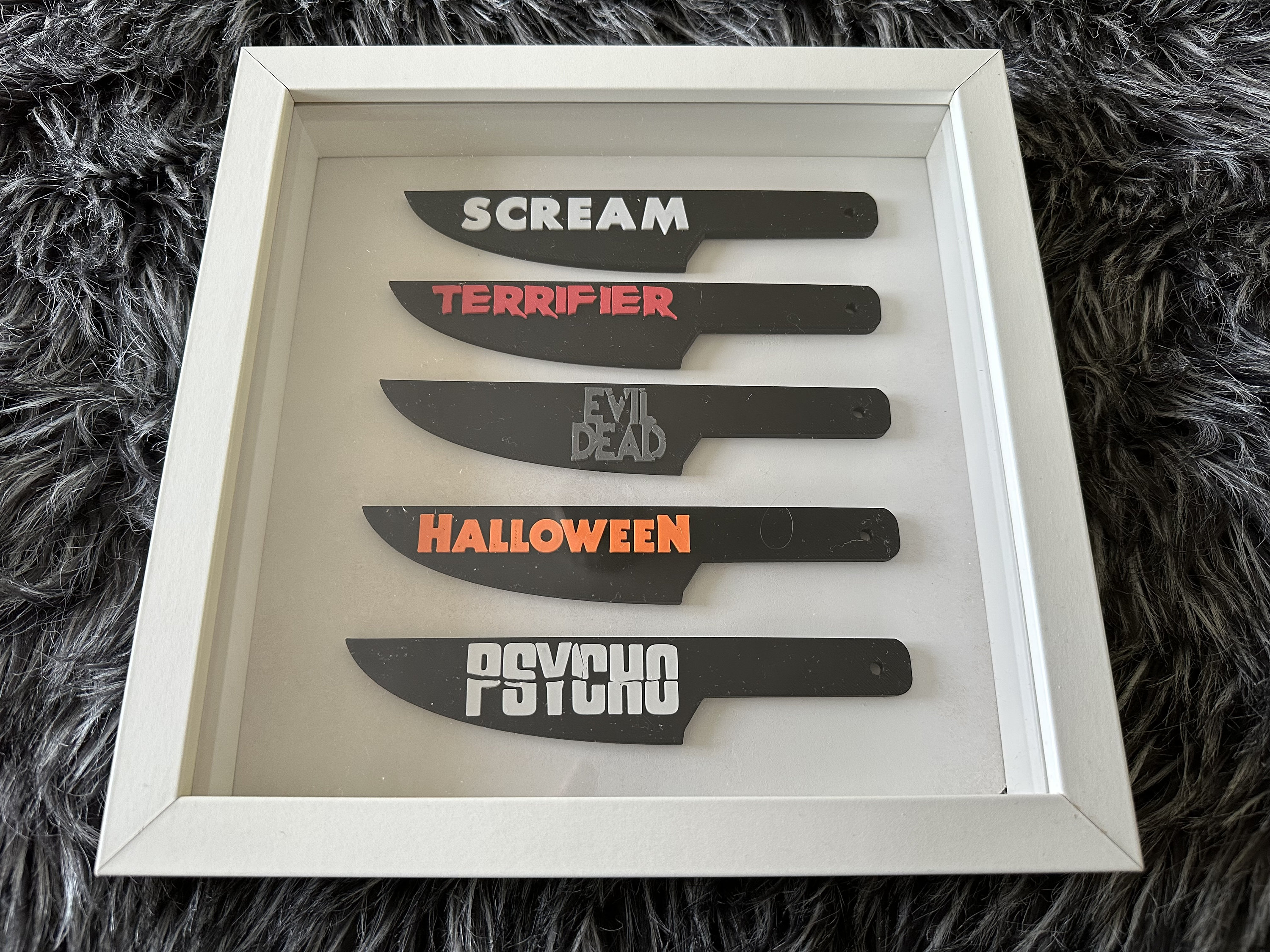 3d Horror Movie Knives Halloween Friday the 13th Evil Dead Scream Child ...