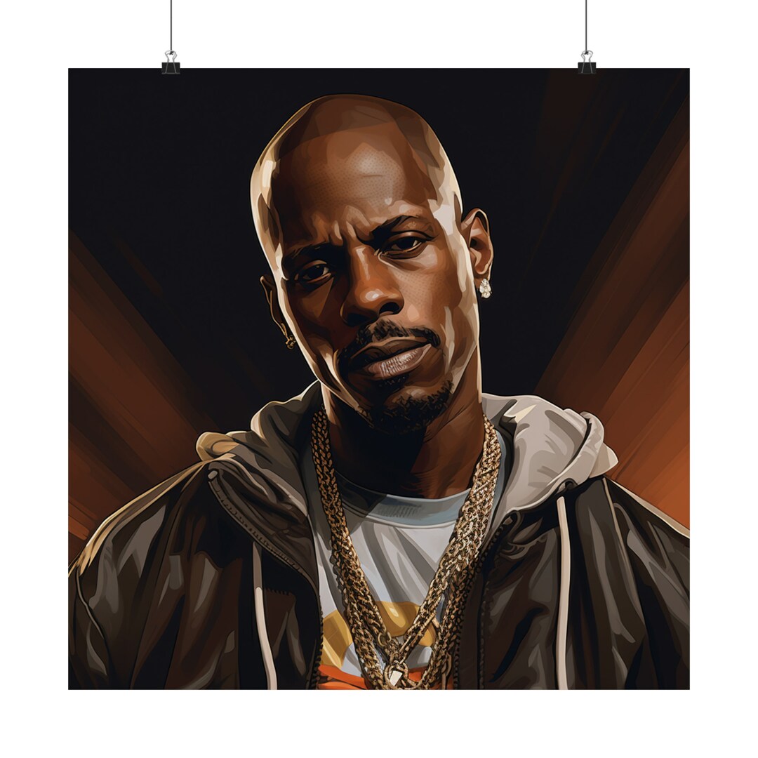 DMX Rapper Art, Hyper-realistic Poster, Music Artwork - Etsy