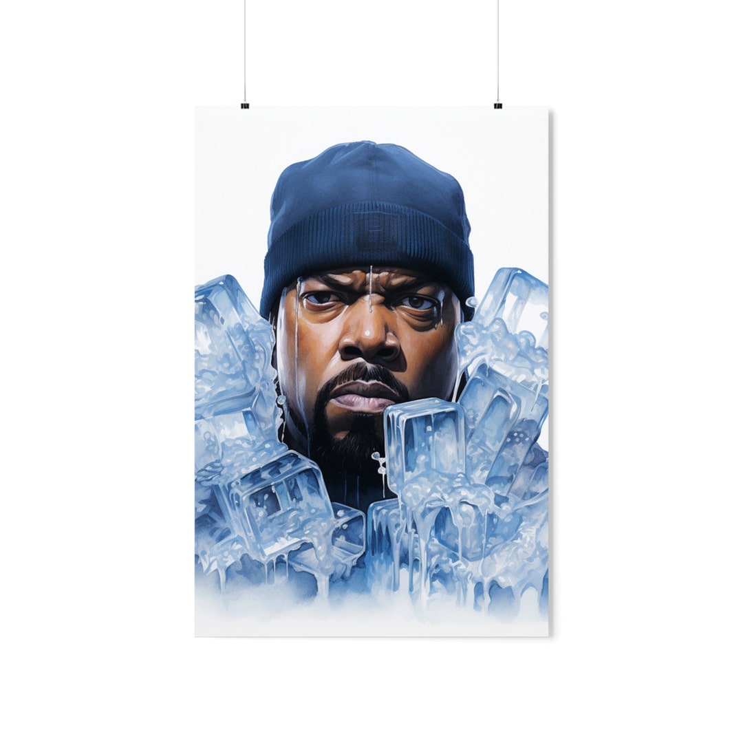 Ice Cube Wall-art Poster - Etsy