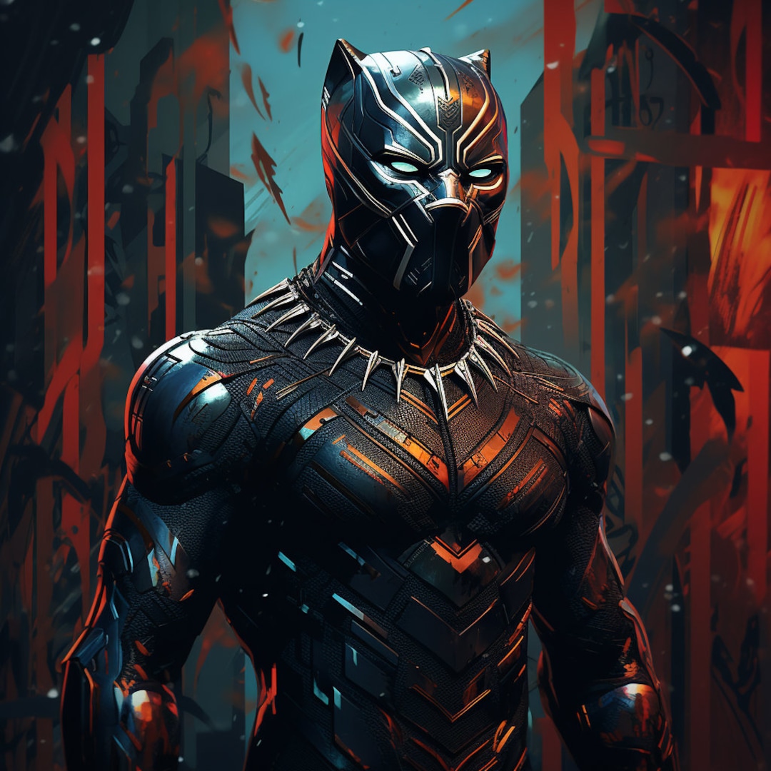 Poster Schwarzer Panther - Etsy.de