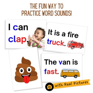 POOP Game - Blended Consonants, CVC, and Sight Words - Etsy