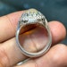 White Fire Water Opal Ring Ethiopian Fire Water Opal Ring Untreated ...
