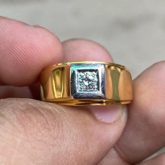 Original diamond ring for men store