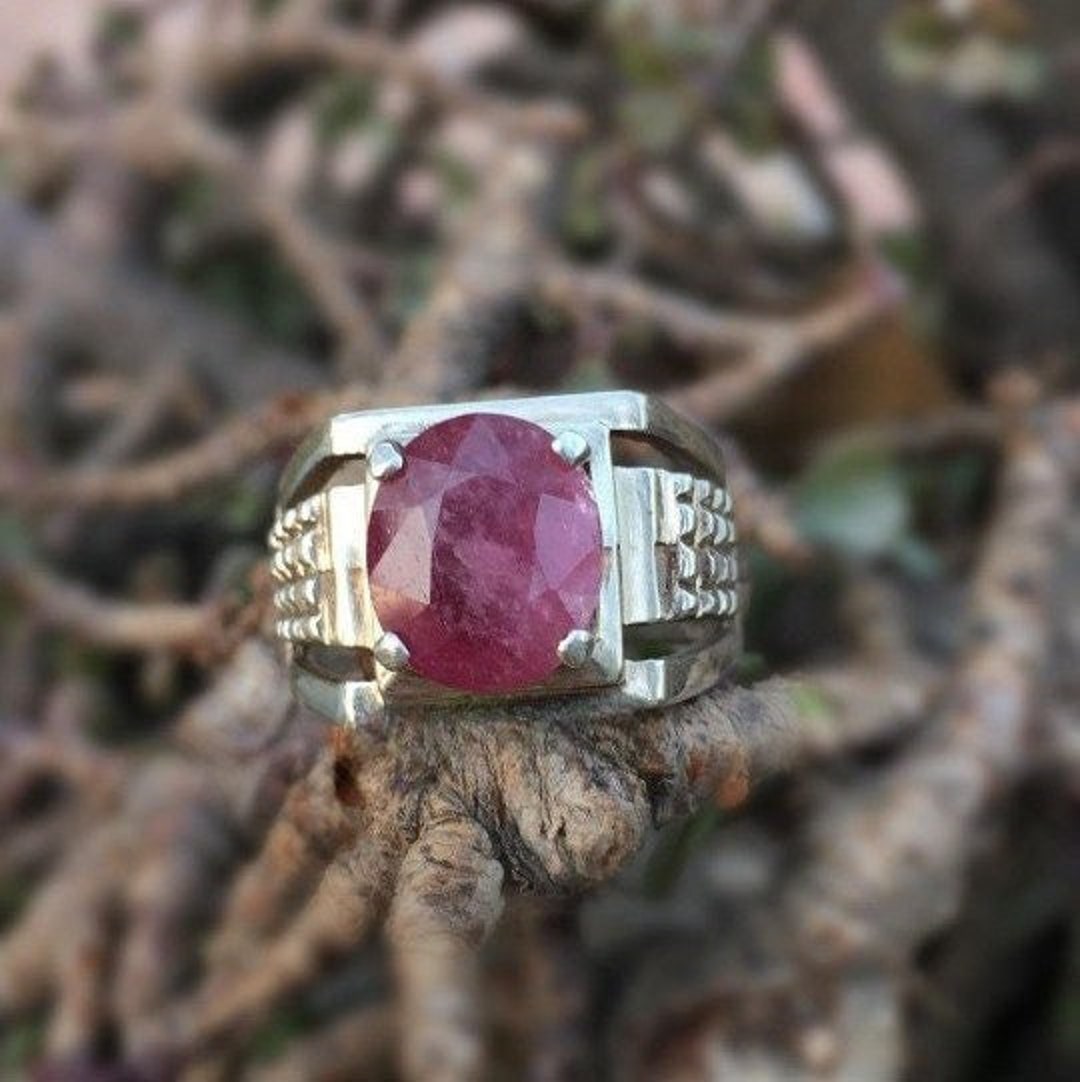 Natural Kabli Yaqoot Stone Ring Afghanistan Real Ruby Ring Original Ruby Kabli Afghanistan Stone ...