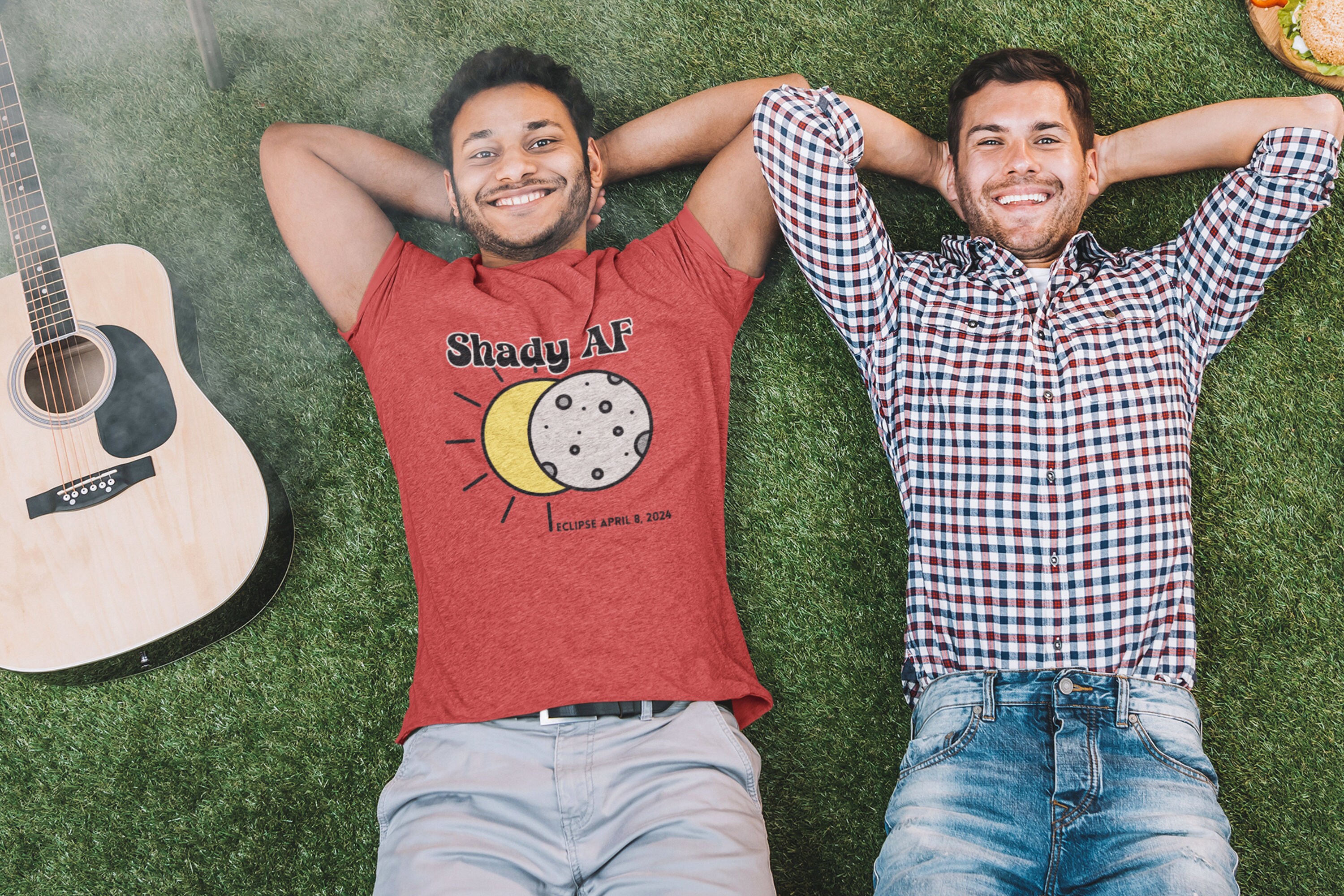 Shady AF Solar Eclipse 2024 Shirt, Funny Solar Eclipse Shirt, Mens Solar Eclipse Shirt, Family ...