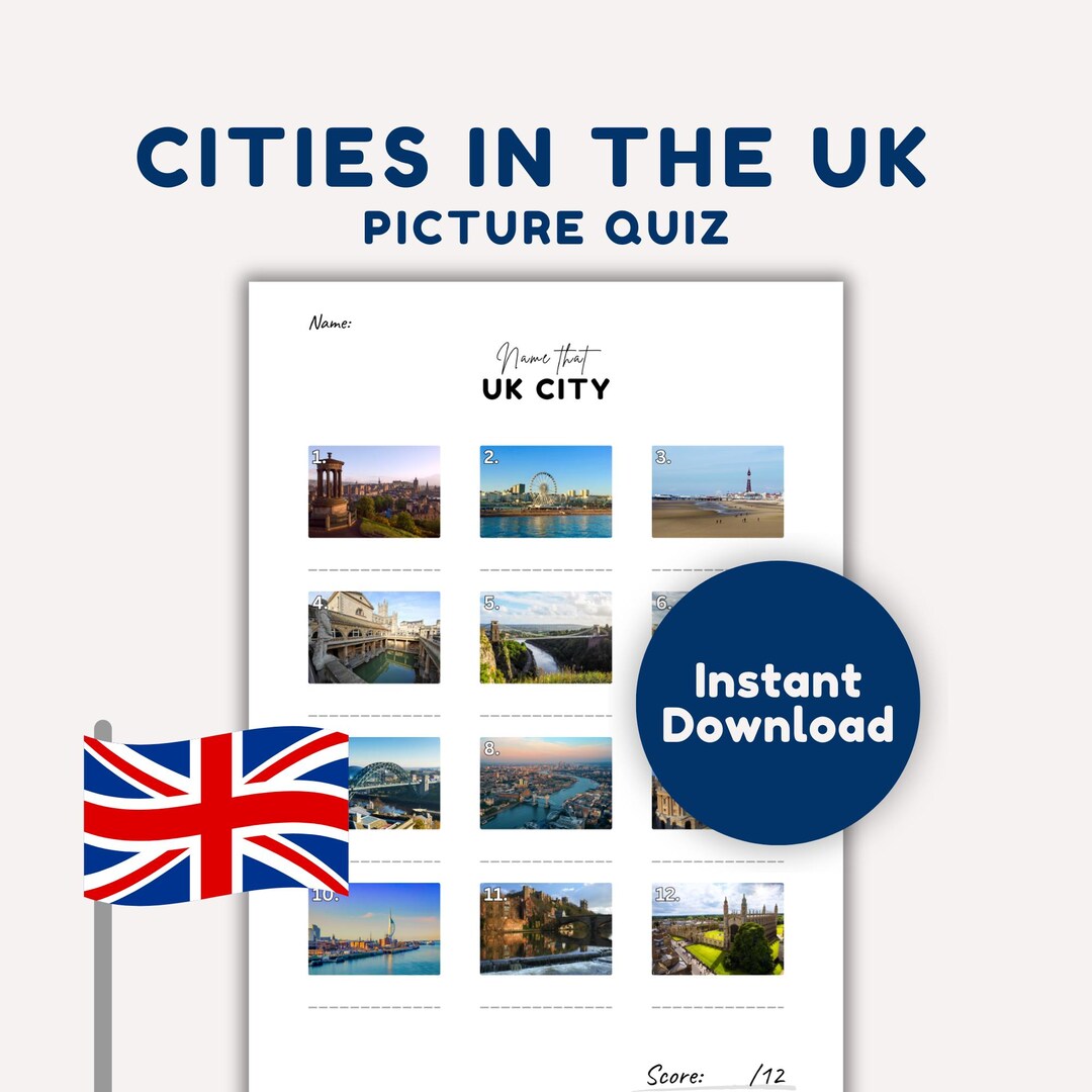 UK Cities, Landmarks Quiz, Picture Quizzes, Pub Quiz, Fun Trivia ...