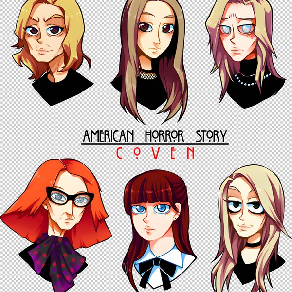 Ahs Coven Art - Etsy