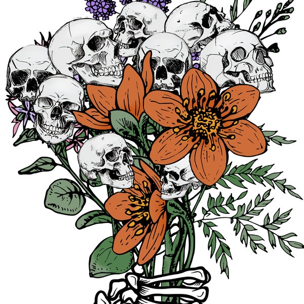 Death Flower - Etsy